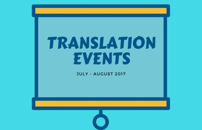 Calendar of translation events – July and August 2017 - Transpanish